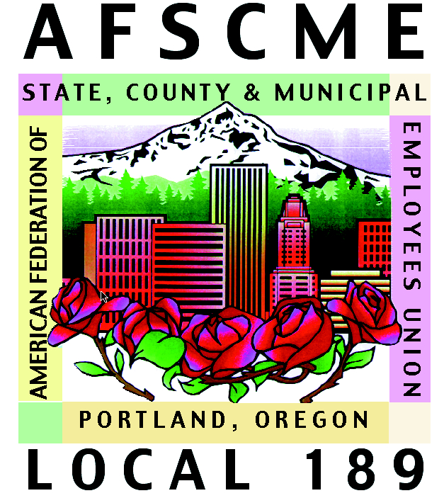 afscme189 logo – Portland Jobs with Justice